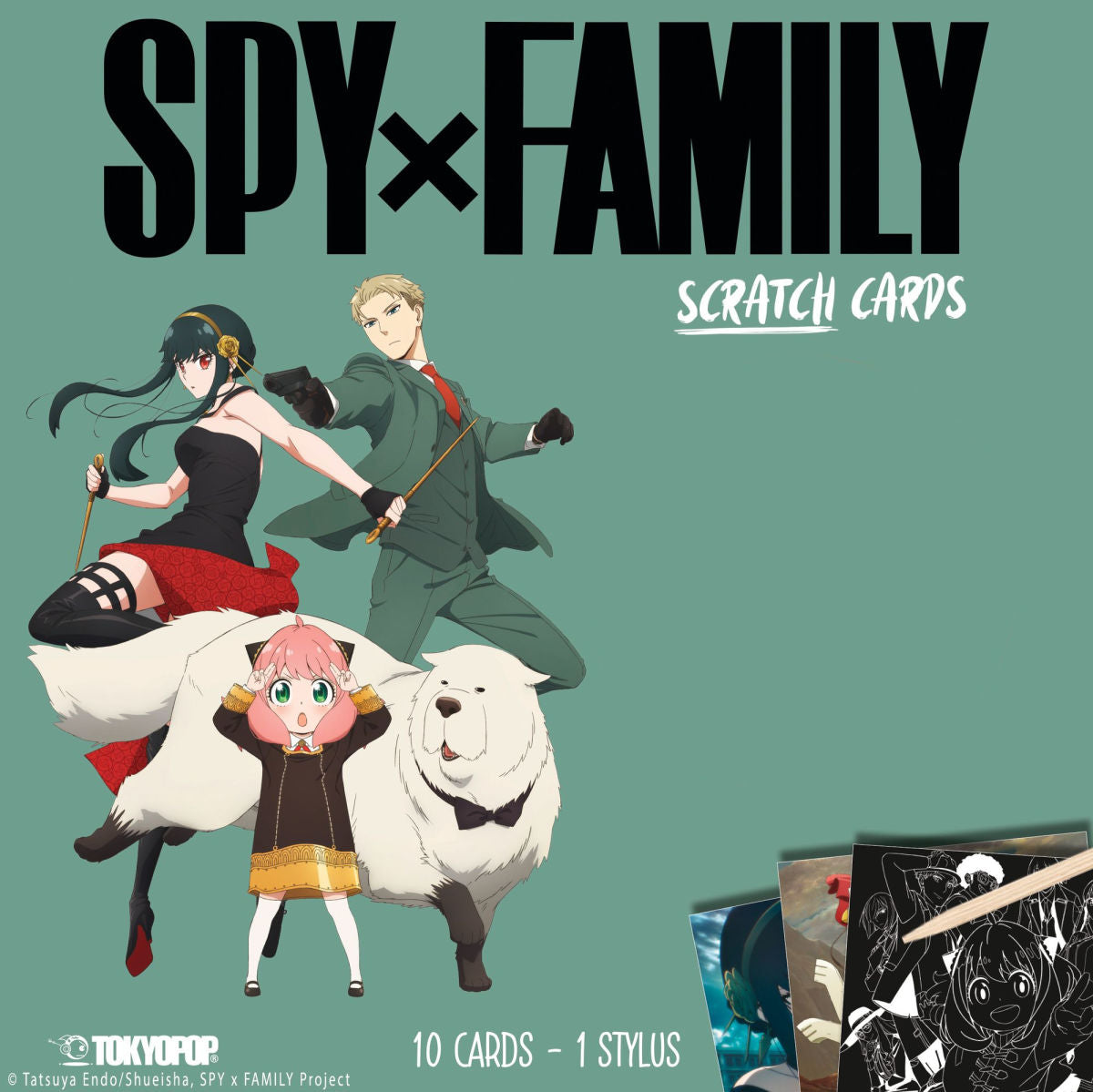 Spy X Family S1 Scratch Cards – Cats In Hat Inc.