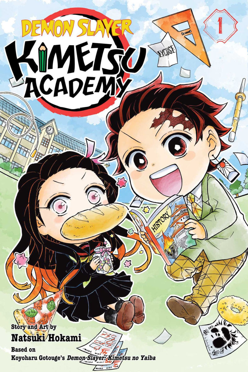 Demon Slayer Kimetsu Academy Vol. 1 – Cats In Hat Inc.