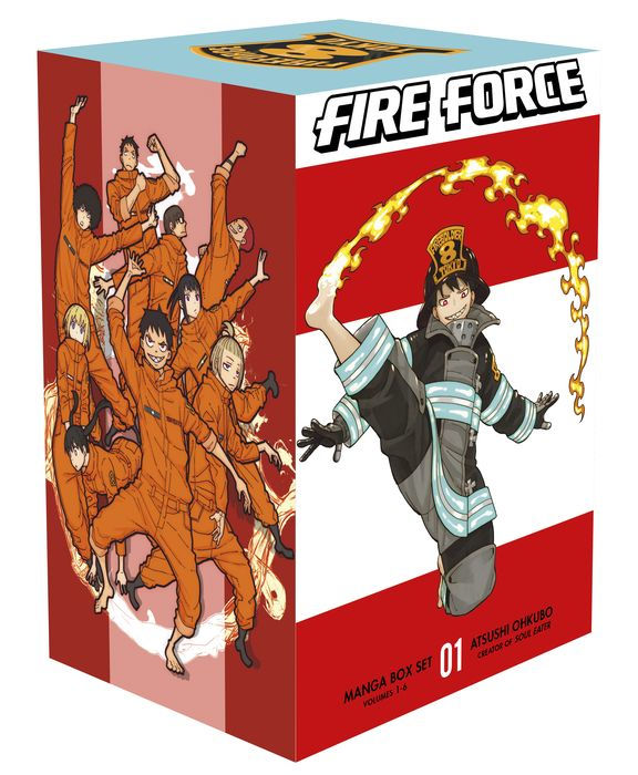 Fire Force Manga Box Set 1 Vol. 1-6 – Cats In Hat Inc.