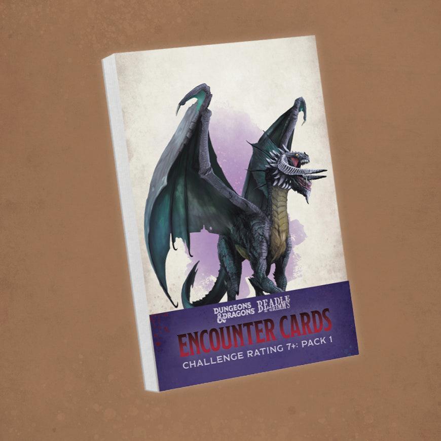 D&D 5E: Encounter Cards: Challenge Rating 7+ Pack 1 – Cats In Hat Inc.