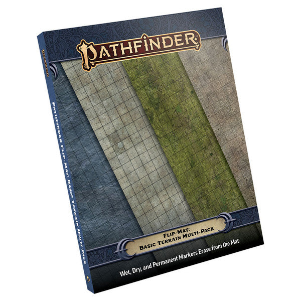 Pathfinder 2E: Flip-Mat: Basic Terrain Multi-Pack – Cats In Hat Inc.