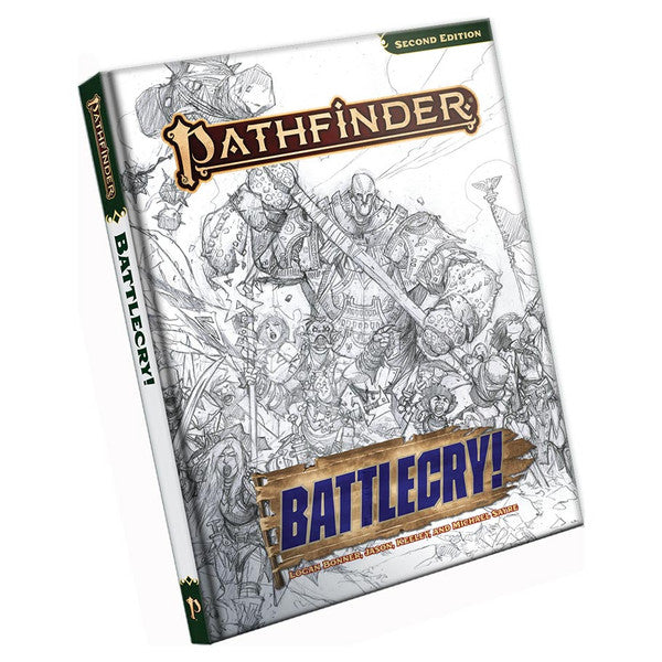Pathfinder 2E: RPG: Battlecry! Sketch Cover Edition – Cats In Hat Inc.