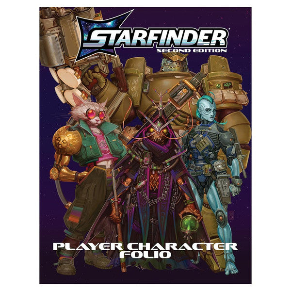 Starfinder 2E: Player Character Folio – Cats In Hat Inc.