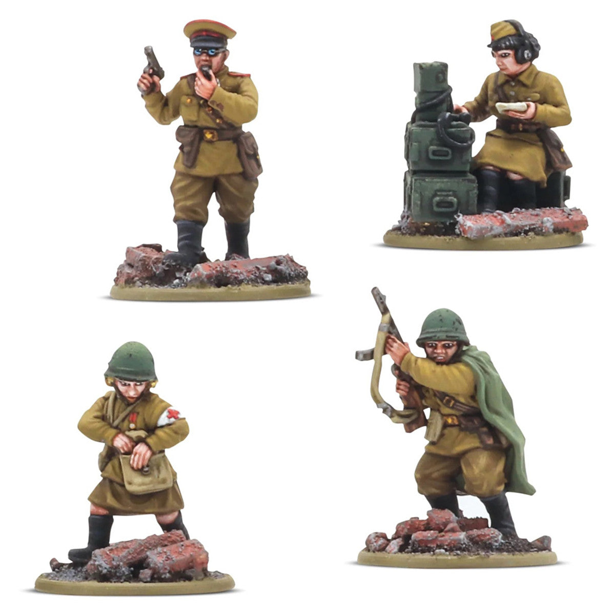 Bolt Action: Soviet Infantry HQ – Cats In Hat Inc.