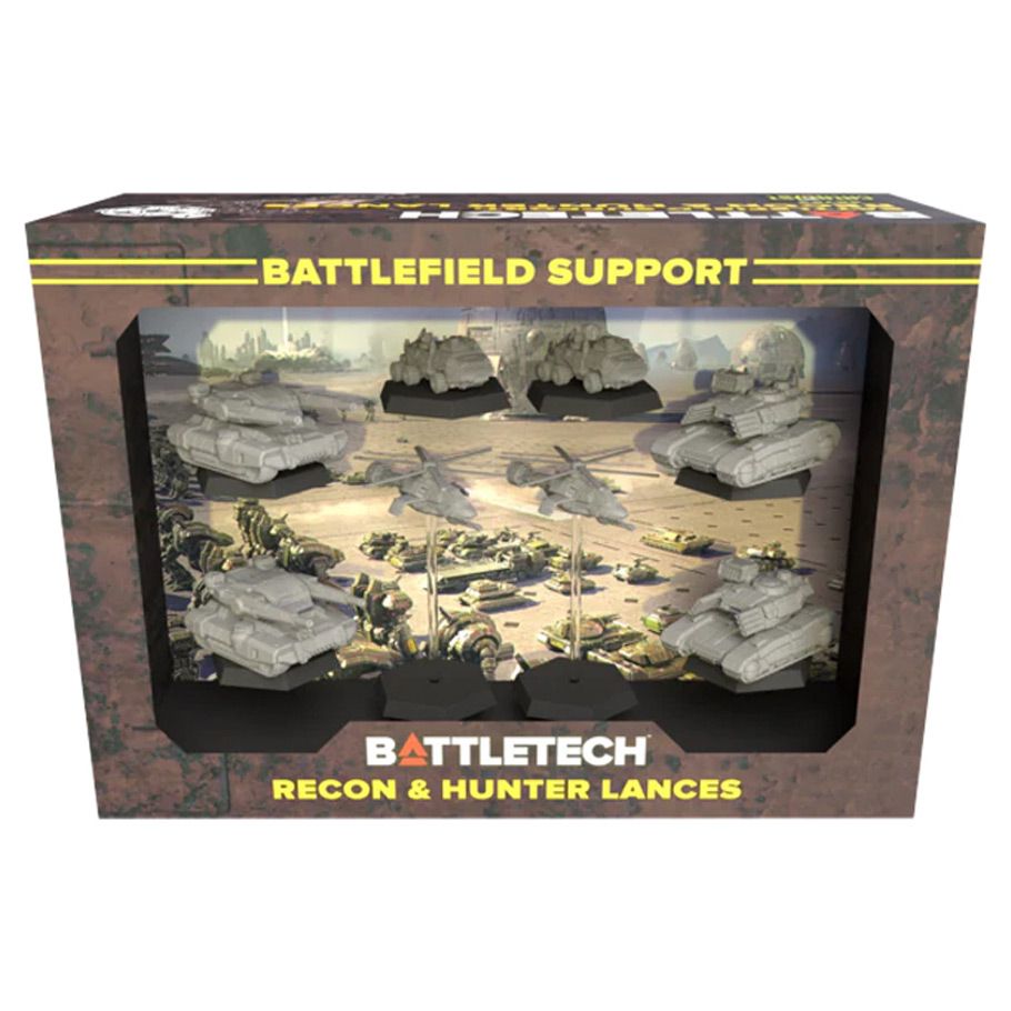 BattleTech: Mercenaries Force Pack: Battlefield Support Recon & Hunter ...