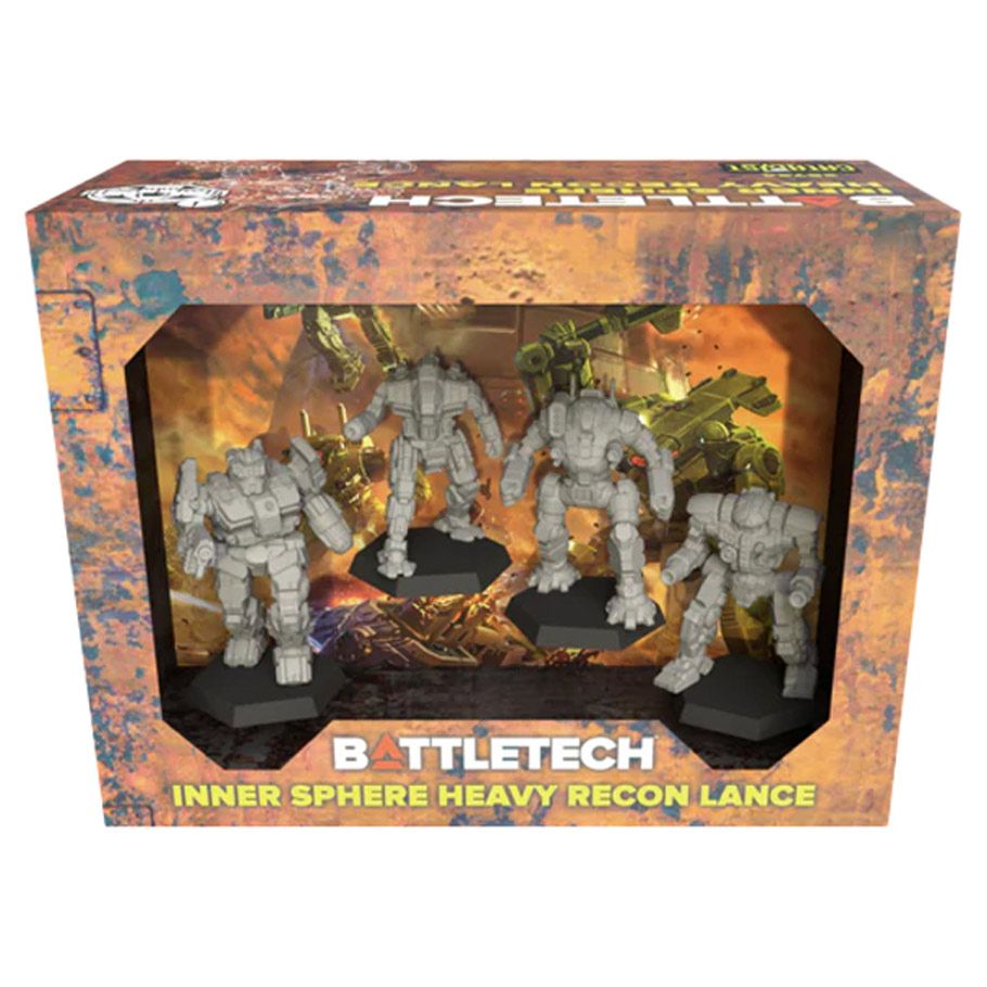 BattleTech: Mercenaries Force Pack: Inner Sphere Heavy Recon Lance ...