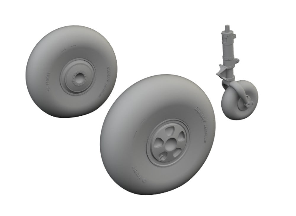 1/48 Aircraft- Beaufort Mk I Wheels for ICM (Mask & Resin) – Cats In ...