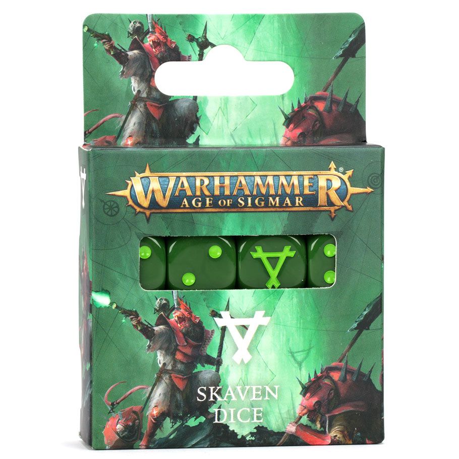 90-04 Warhammer: Age of Sigmar: Skaven: Dice – Cats In Hat Inc.