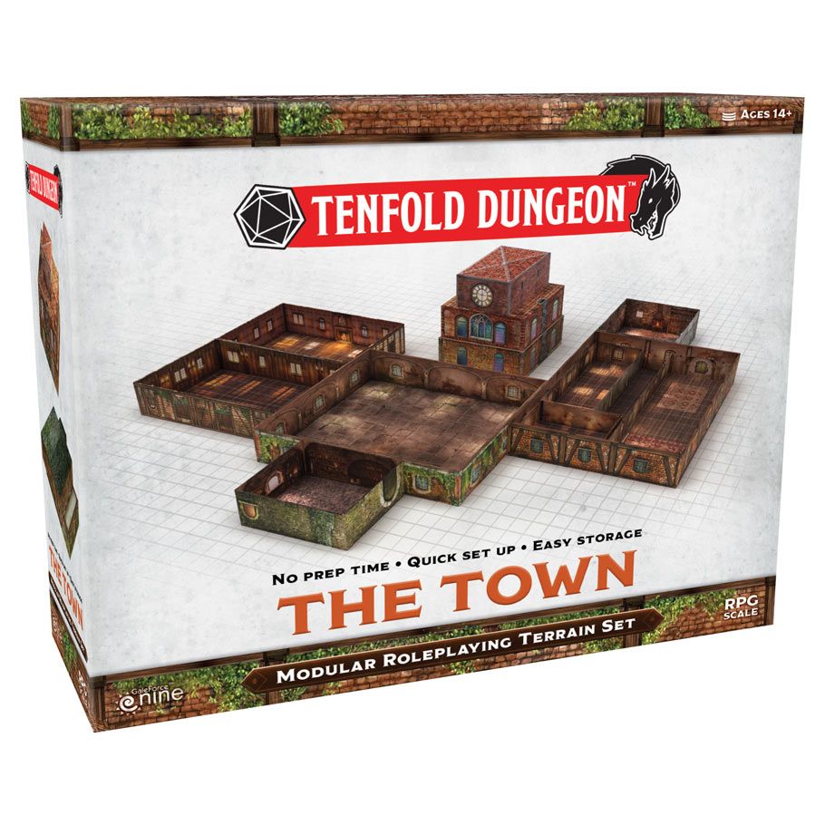 Tenfold Dungeon: The Town | Cats In Hat Inc.