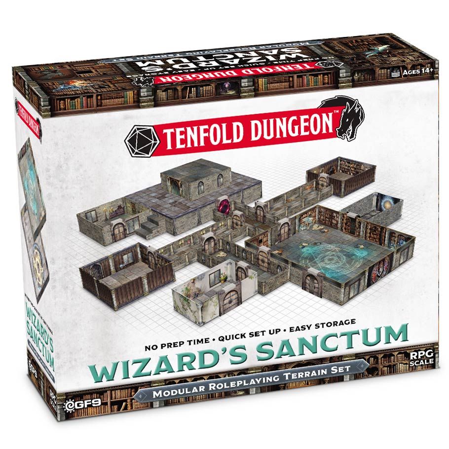 Tenfold Dungeon: Wizard's Sanctum | Cats In Hat Inc.