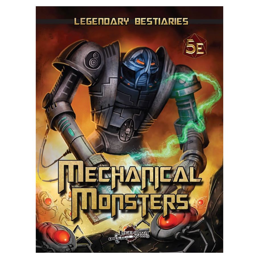 D&D 5E: Mechanical Monsters | Cats In Hat Inc.