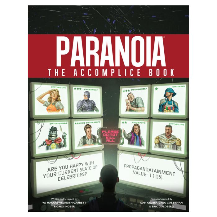 Paranoia: The Accomplice Book | Cats In Hat Inc.