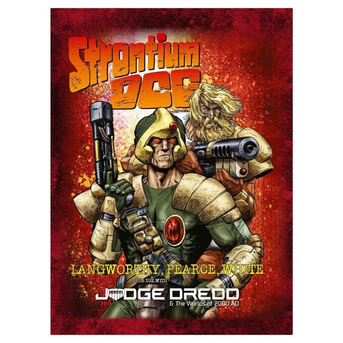 Judge Dredd RPG: Judge Dredd & The Worlds Of 2000AD: Strontium Dog ...