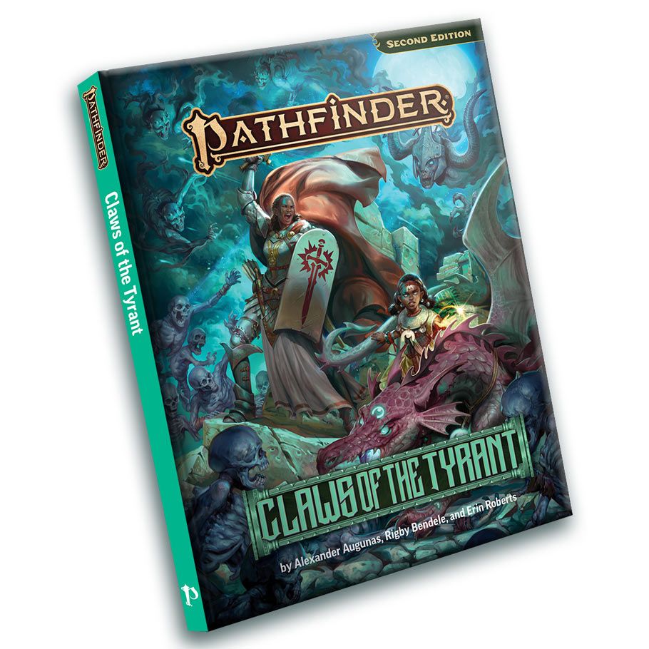 Pathfinder 2E: Adventure: Claws of the Tyrant – Cats In Hat Inc.