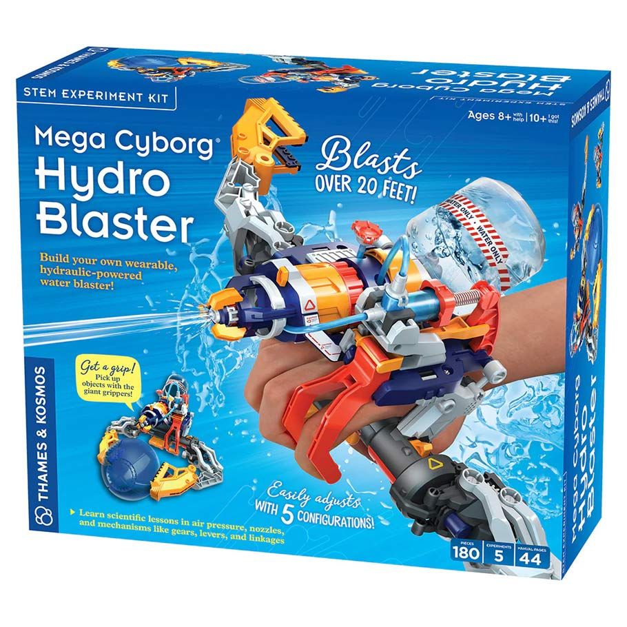 Thames & Kosmos Mega Cyborg Hydro Blaster – Cats In Hat Inc.