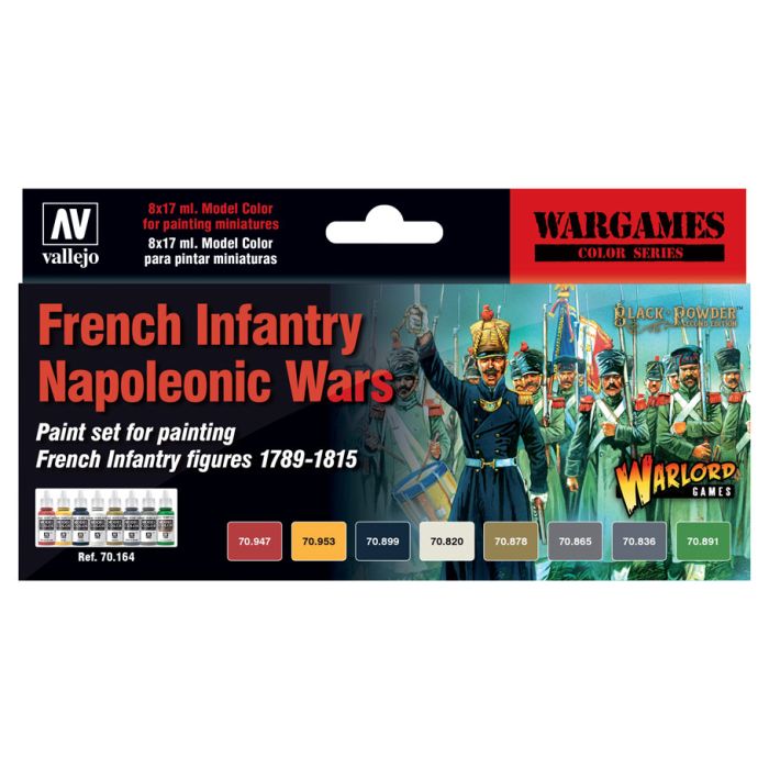 Vallejo Model Color: French Infantry Napoleonic Wars (8) – Cats In Hat Inc.